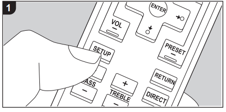 SX-10AE - Setup Menu – Pioneer Support